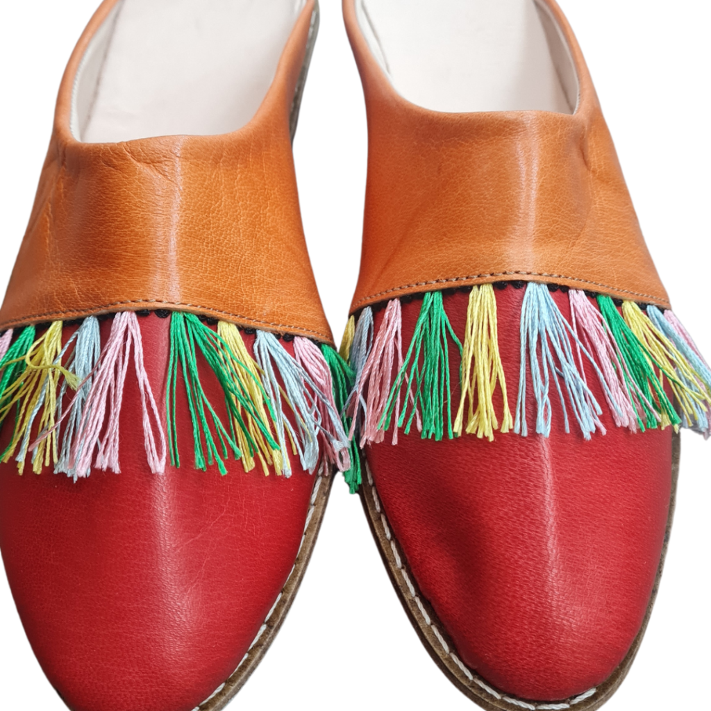 Red Tassel Balgha Slippers – The Wee Souk